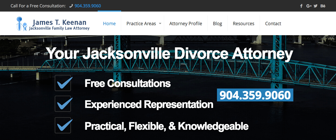 Jacksonville Divorce Attorney James T. Keenan